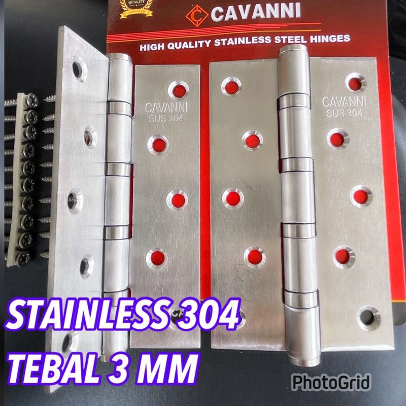 Jual Dekkson Promo engsel 5 inc dekson/ Engsel 5 Inch Cavani Stainless ...