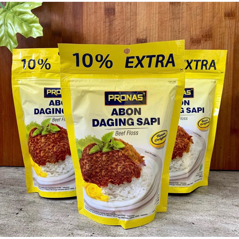 Jual Pronas Abon Daging Sapi 110gr [beef floss] | Shopee Indonesia