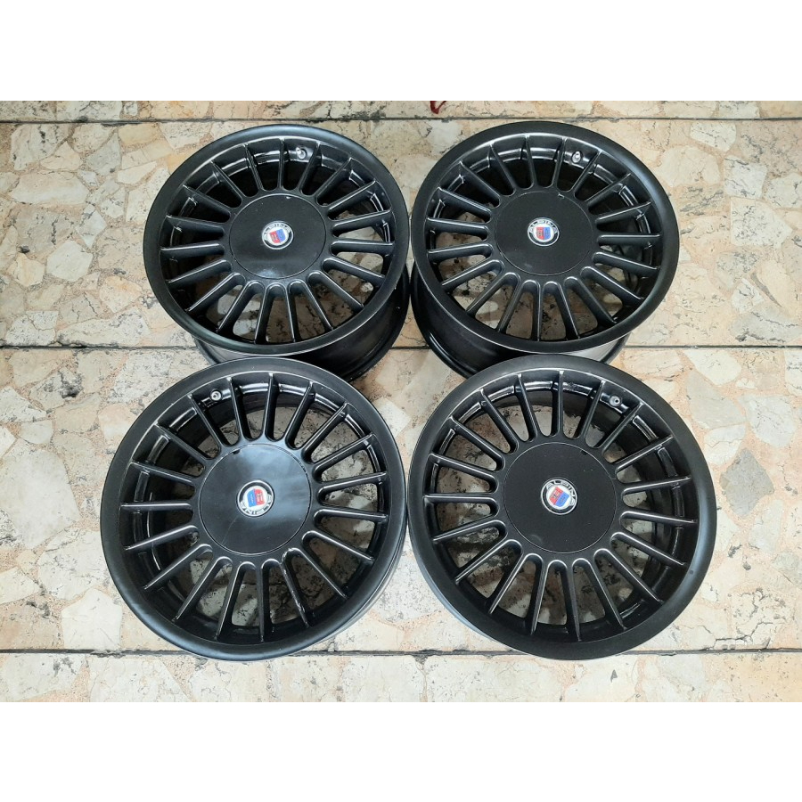 Jual VELG MOBIL RACING ALPINA R15X6,5 LUBANG BAUT PCD 4X100, 4X114 ET38 ...