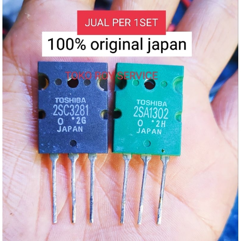Jual Transistor Toshiba 2SC3281 2SA1302 Original Japan / Tr Toshiba ...