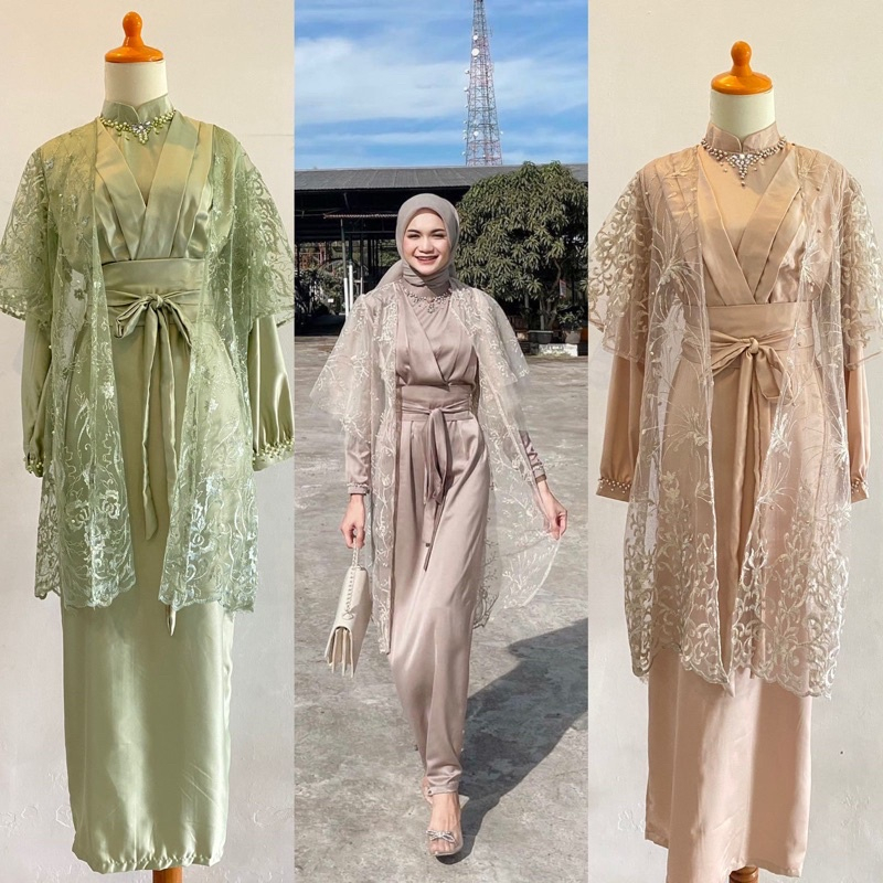 Jual PRODUK TERBARU 1 DRESS IN 2 LOOK! PROMO COD BAYAR DI TEMPAT ADA JUMBO XXL LD 120 Gamis ...