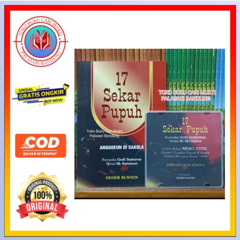 Jual Buku 17 Sekar Pupuh Anggoeun Di Sakola Plus CD | Shopee Indonesia