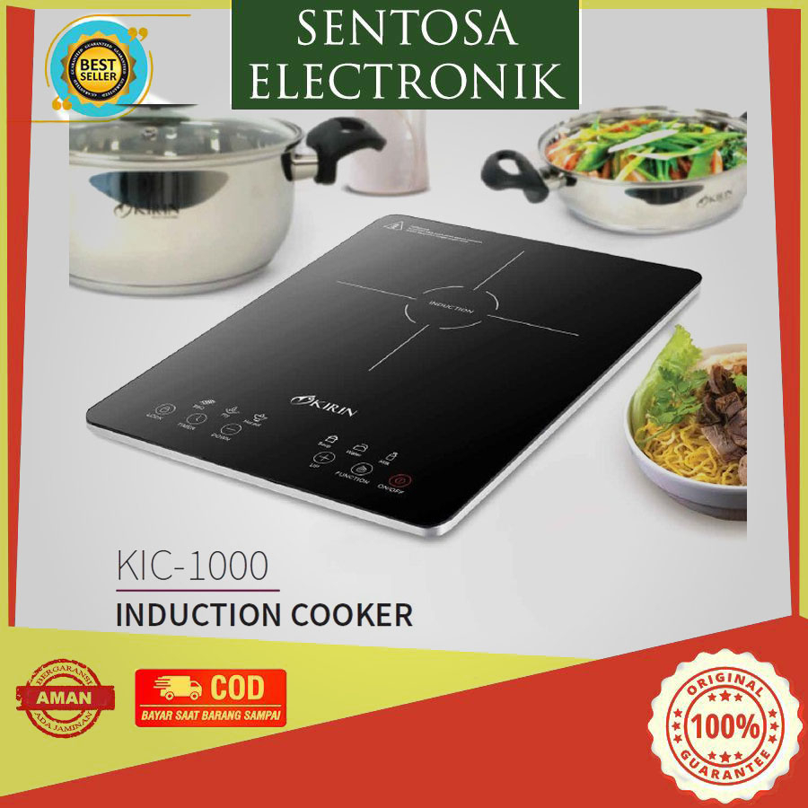 Jual KIRIN Kompor Induksi KIC 1000 Induction Cooker - Child Lock | Shopee Indonesia