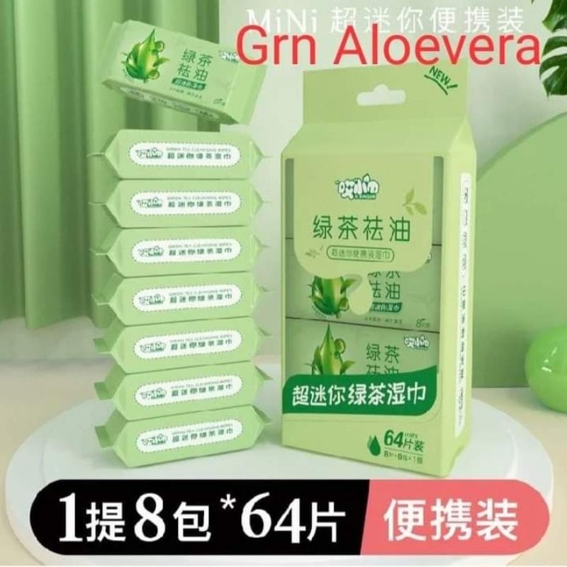 Jual Tissue basah mini tisu basah mini anak kemasan kecil imut | Shopee ...