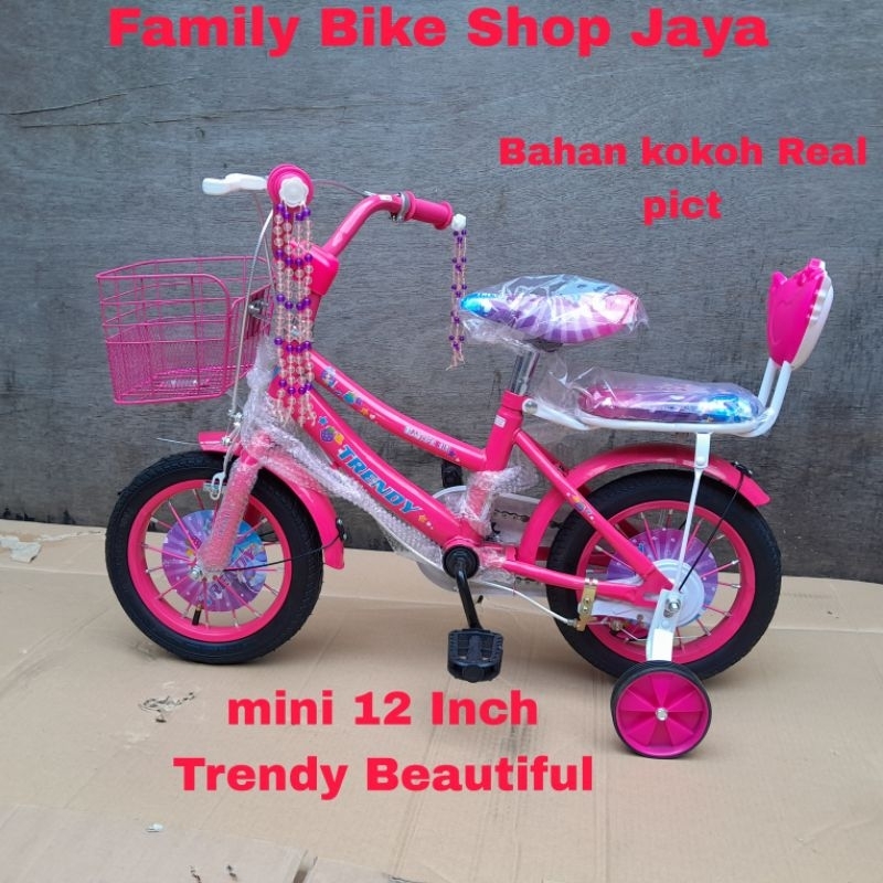 Jual Sepeda Anak mini Trendy 12 Inch Terbaru Ban pompa | Shopee Indonesia