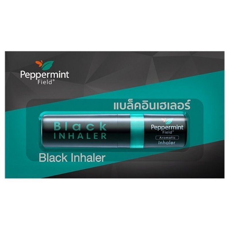 Jual Black Inhaler - Peppermint Field Black Inhaler 2in1 Original ...