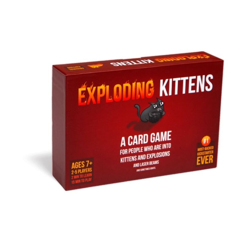 Jual exploding kittens - cards game - board game | Shopee Indonesia