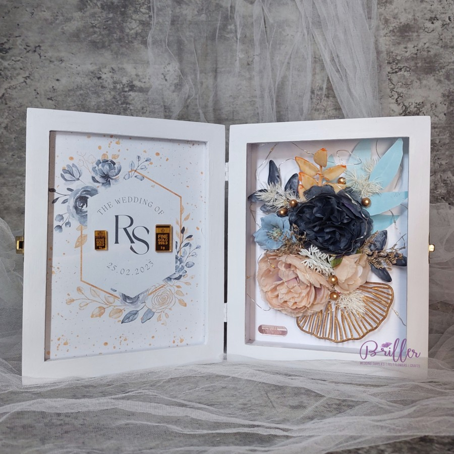 Jual Mahar Frame Pernikahan Uang dan Logam Mulia | Mahar Box Lampu ...