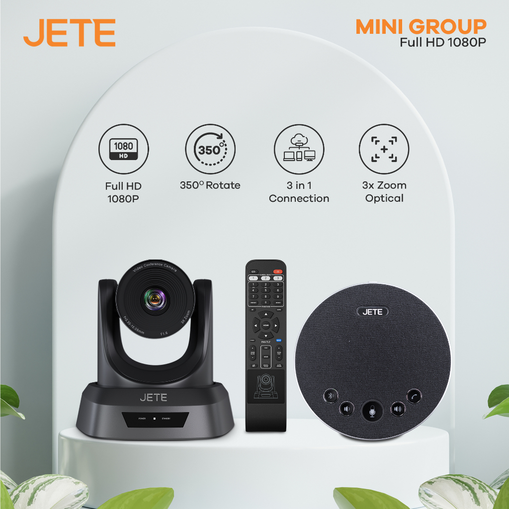 Jual JETE PTZ Camera Video Conference 1080p Full HD 3x Zoom ...