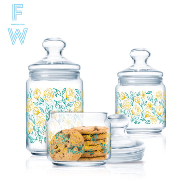 Jual Luminarc Toples Club Jar Rose Gala 1.0L | Shopee Indonesia