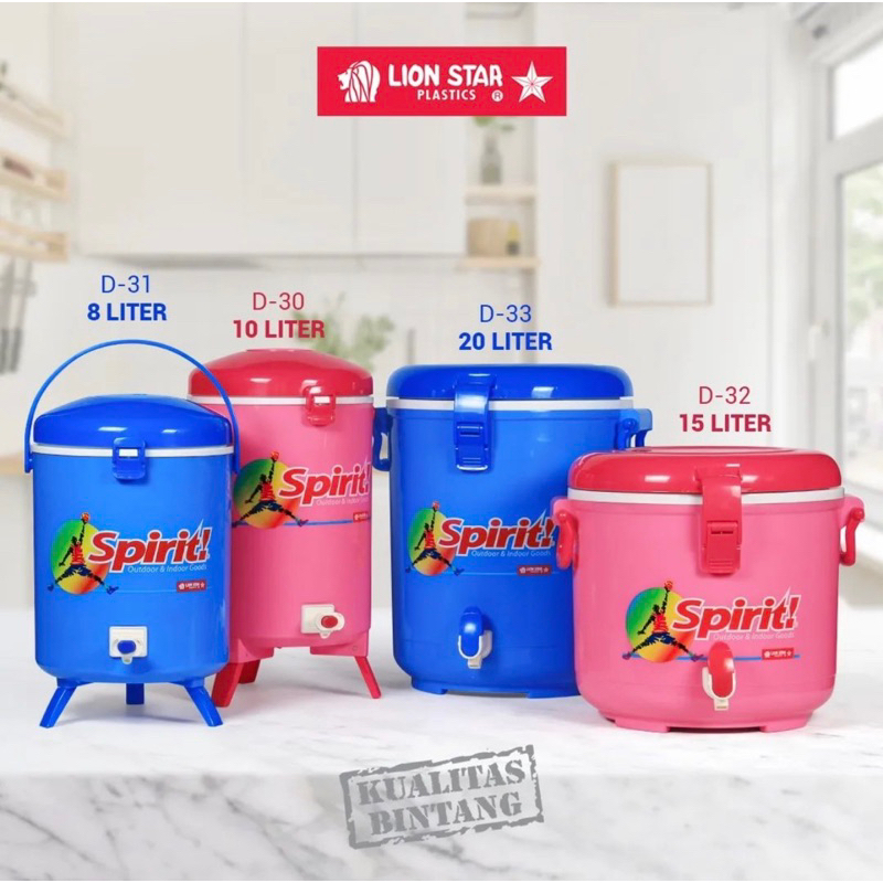 Jual Lago 15 Liter D-32 Lion Star | Drink Jar Thermos Air Jumbo ...