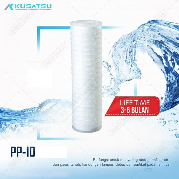 Jual PP Spun Fiber (PP10 - 5 Microns) - Kusatsu | Shopee Indonesia