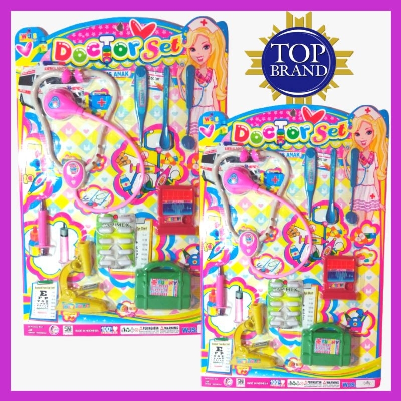 Jual MAINAN ANAK DOKTER DOKTERAN SET LENGKAP/MAINAN ALAT DOKTER/MAINAN ...
