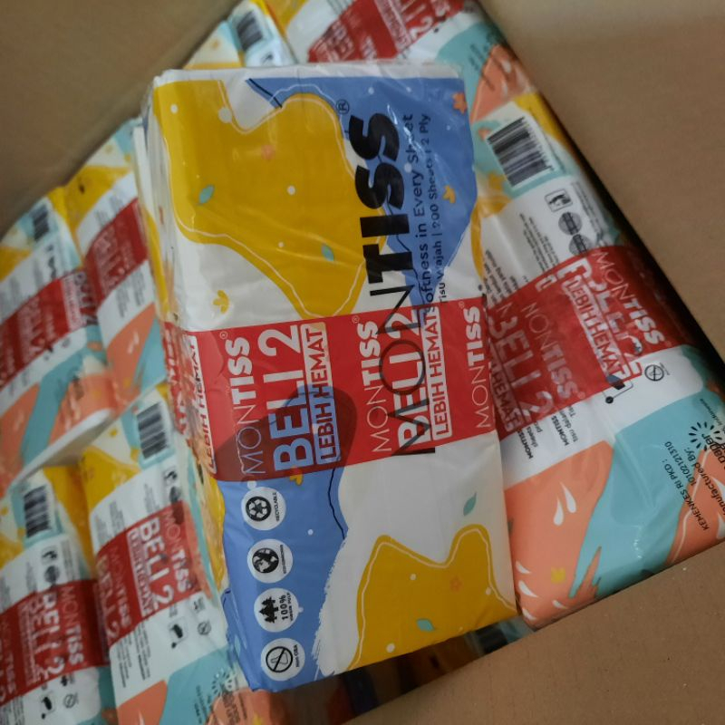 Jual TBMO TISSUE KERING MONTIS 200S BANDED | Shopee Indonesia