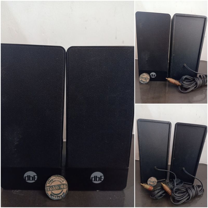 Jual Speaker Box dbE 99 DBE99 Satu pasang Bukan Speaker Aktif | Shopee ...