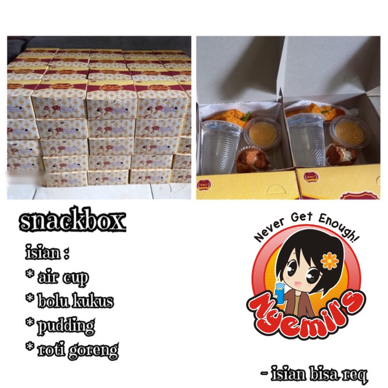 Jual paket snack box kue basah | Shopee Indonesia