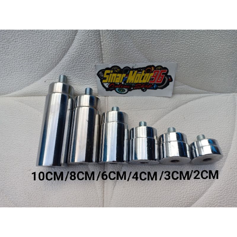 Jual PENINGGI SHOCK SHOK BELAKANG BESI MATIC BULAT MIO BEAT VARIO NMAX ...