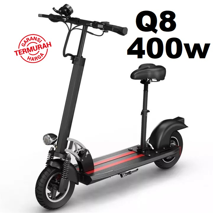 Jual SCOOTER Elektrik Skuter Listrik Otoped SEALUP Q8 36v 10.4ah 400w ...