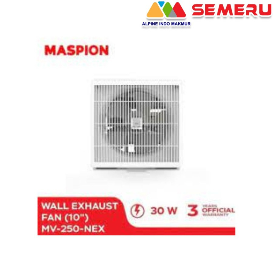 Jual MASPION HA/ KIPAS EXHAUST FAN MV-250 NEX/ 10" EF-250 | Shopee Indonesia