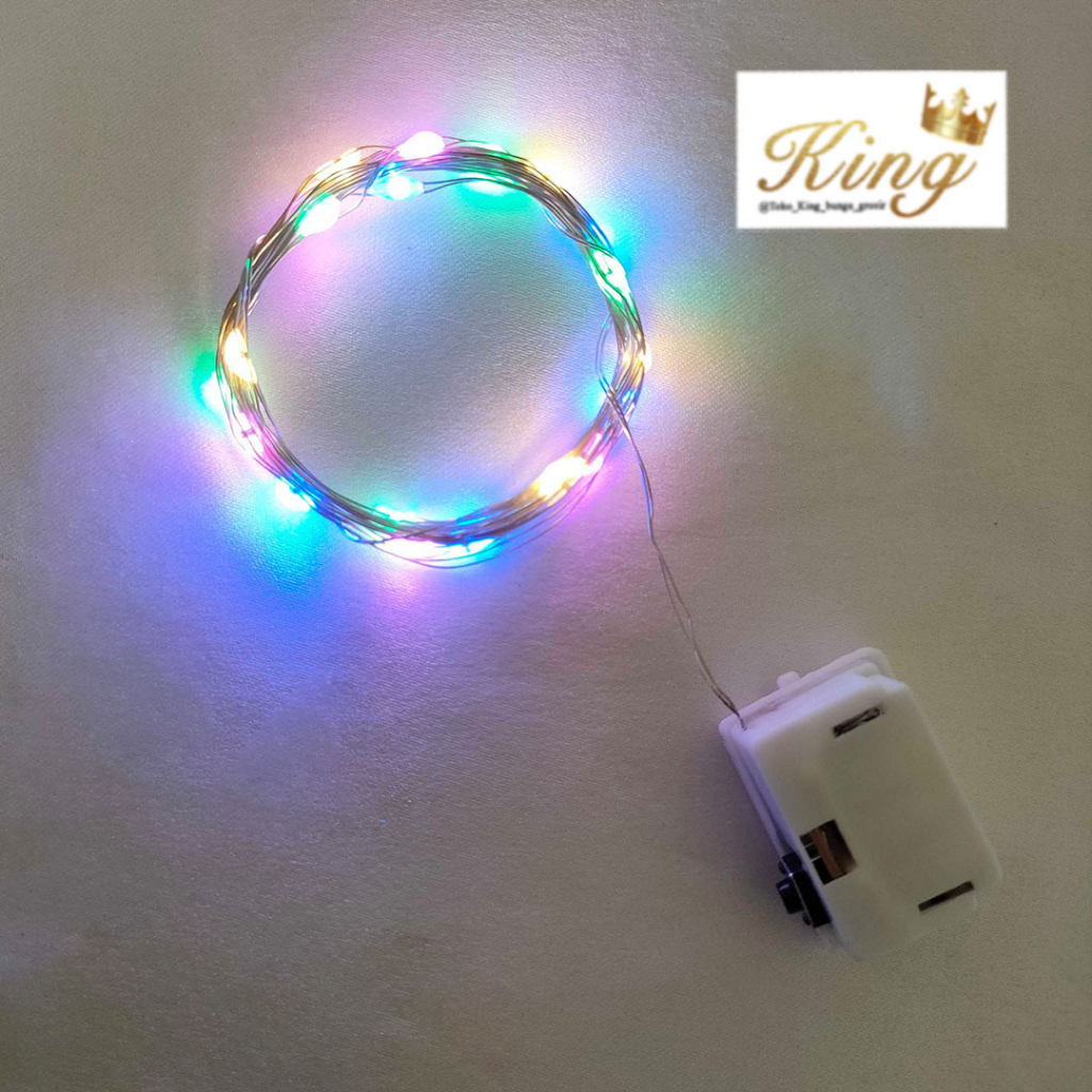 Jual (Free Battery) 1m 2m Lampu LED Lighting Lampu Hias Mini Dekorasi ...
