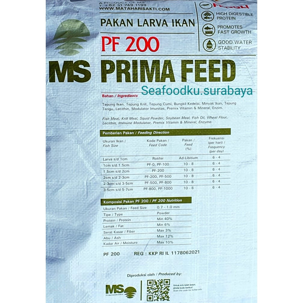 Jual 1 KARUNG SAK 10 Kg PF 1000, 800, 500, 200, 100, 0, 128 by MS PRIMA ...