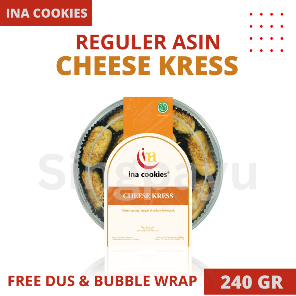 Jual Ina Cookies - REGULER ASIN- FREE Bubble Wrap/Dus, Kue Kering Idul ...