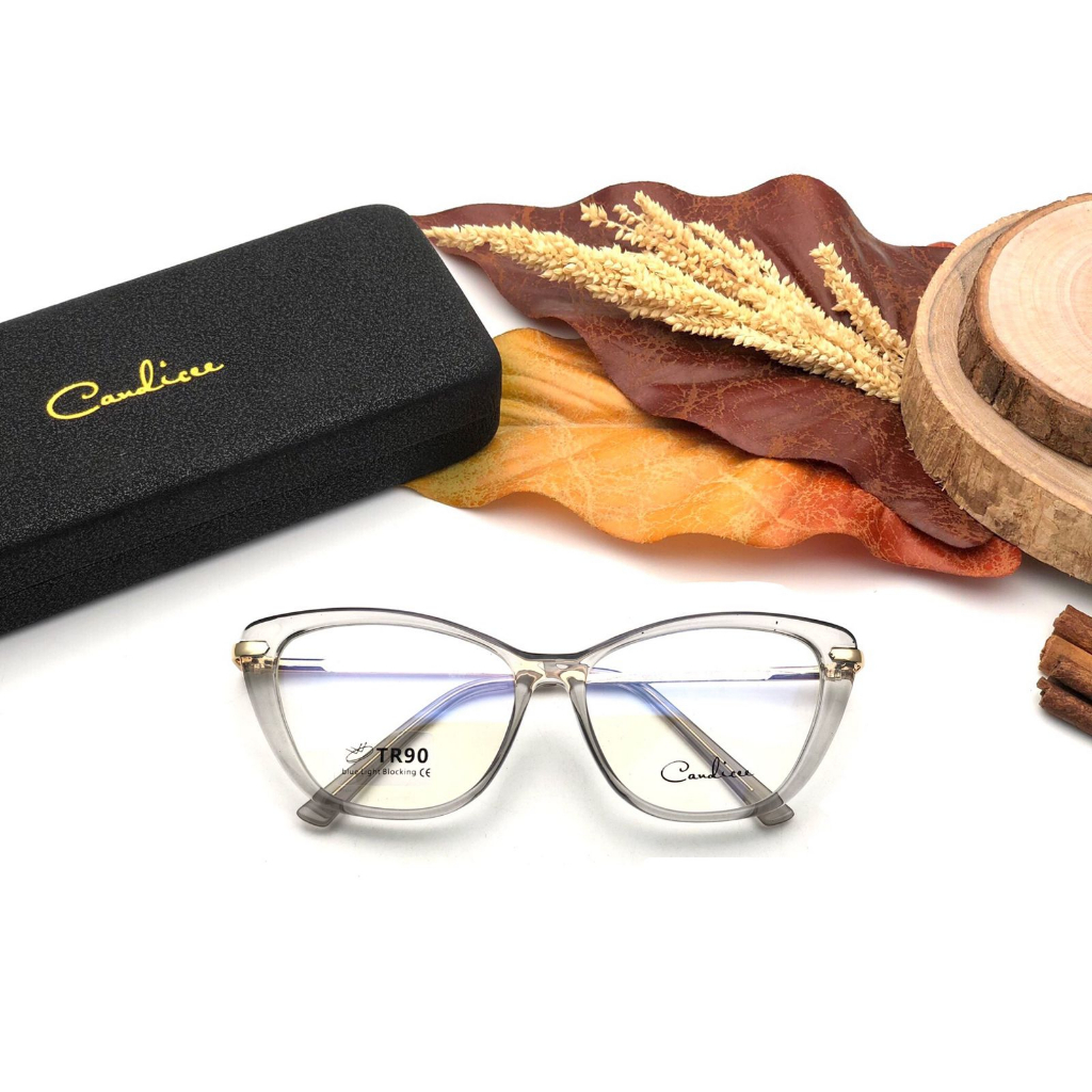 Jual Frame Kacamata wanita minus baca cat eye 9012 lensa antiradiasi ...