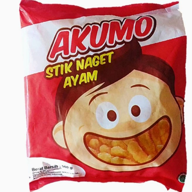 Jual AKUMO CHICKEN NUGGET STIK 500 GR | Shopee Indonesia