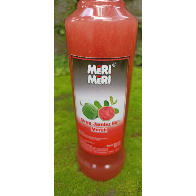 Jual Sirup Buah Asli Jambu Biji Merah Kental | Shopee Indonesia