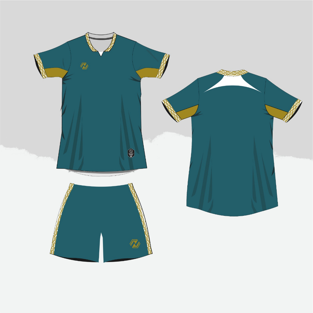 Jual JERSEY BOLA ORIGINAL NAMO ELMOW HIJAU TUA JERSEY FUTSAL ORIGINAL ...