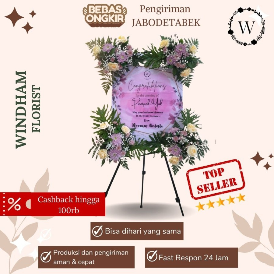 Jual Karangan Bunga Papan Digital Indoor Promo | Shopee Indonesia