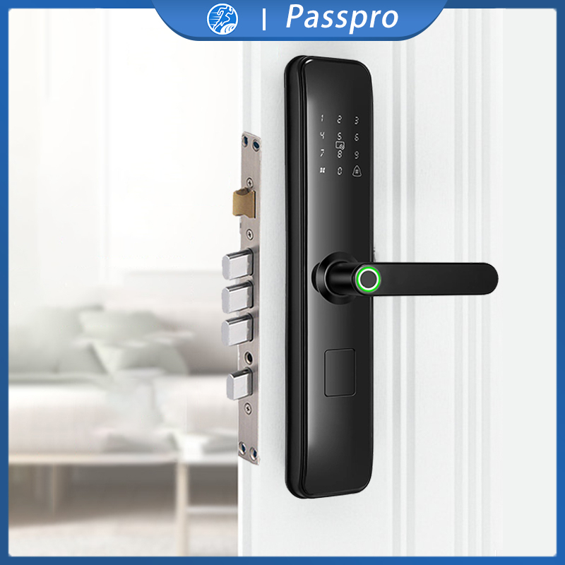 Jual Kunci Pintu Sidik Jari Smartlock Kunci Pintu Digital Kartu ...