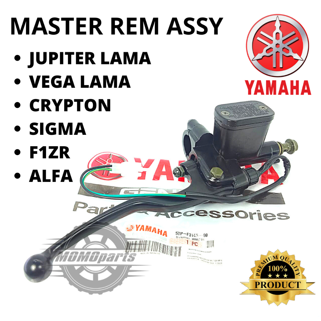 Jual ORIGINAL MASTER REM ASSY ATAS HITAM YAMAHA JUPITER Z VEGA LAMA ...