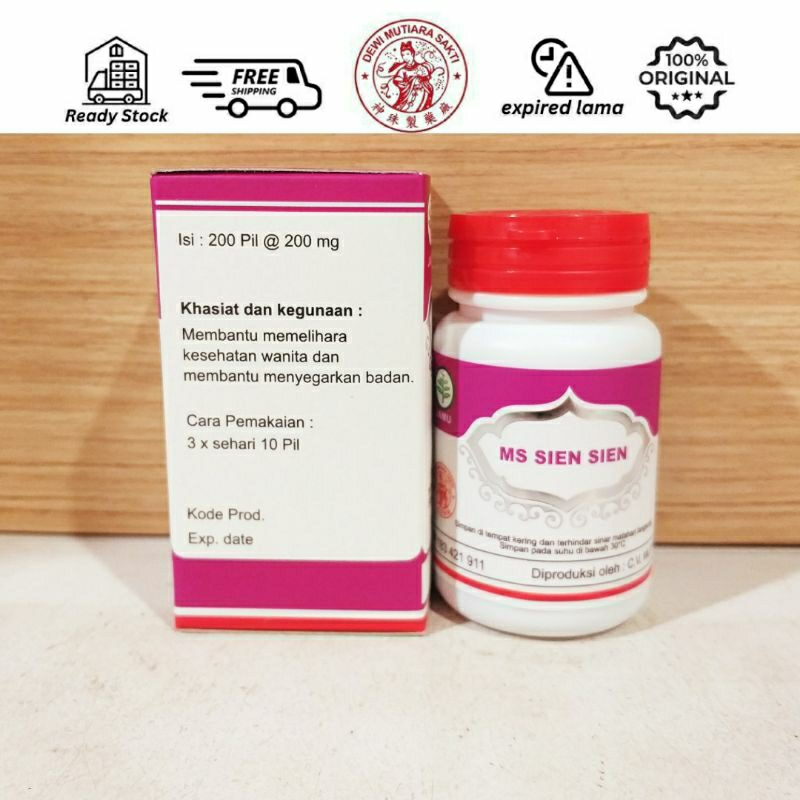 Jual SIEN-SIEN OBAT UNTUK KESEHATAN RAHIM DAN MELANCARKAN HAID | Shopee ...