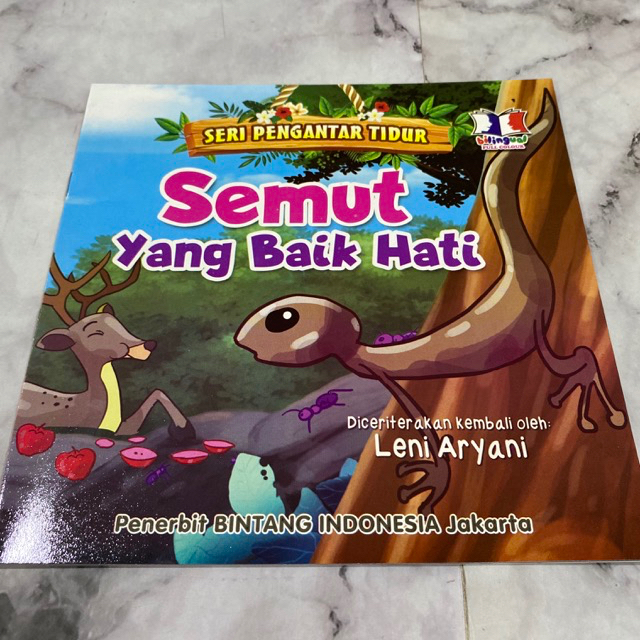 Jual Semut yang baik hati buku cerita anak bilingual indonesia inggris ...