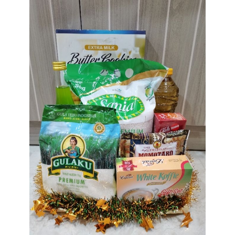 Jual parcel sembako beras gulaku mewah murah ekonomis ready | Shopee ...