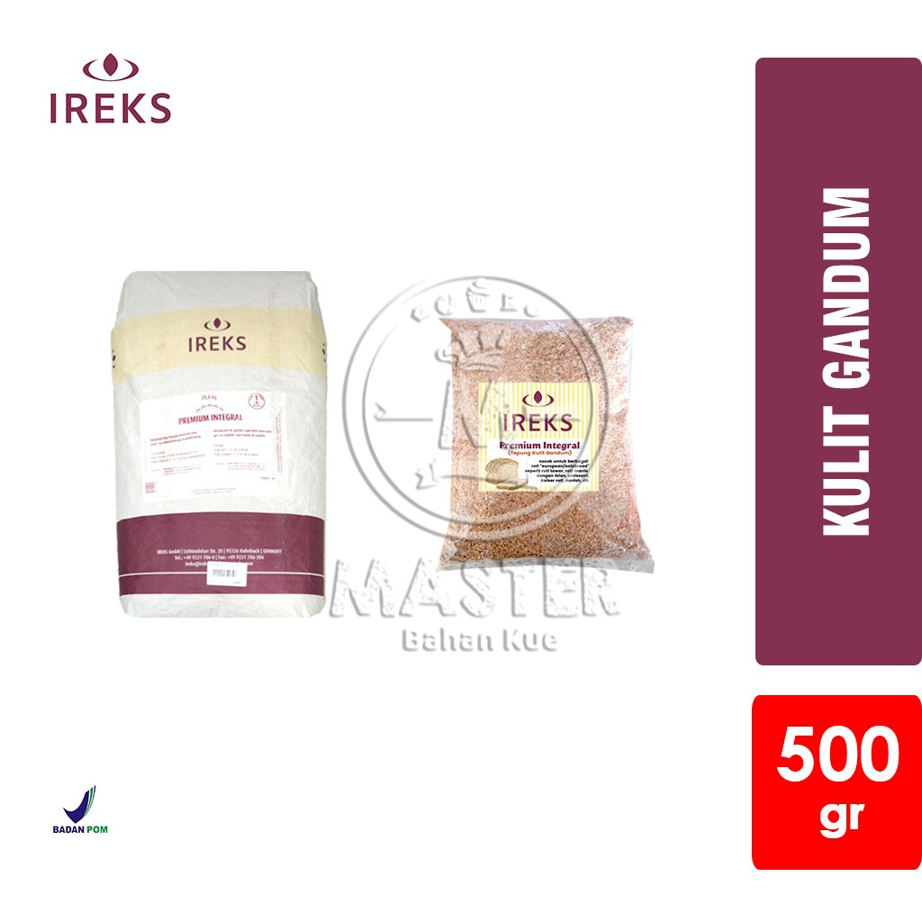 Jual Kulit Gandum Kasar IREKS Premium Integral Coarse Bran [500 gr ...