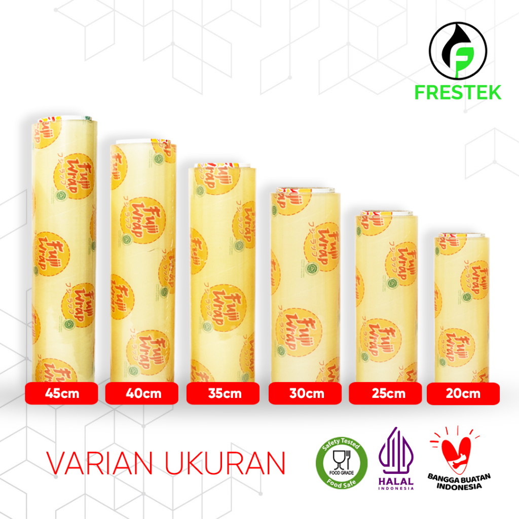 Jual FUJII MERAH Plastik Wrapping / Cling Wrap Ekonomis Food Grade ...