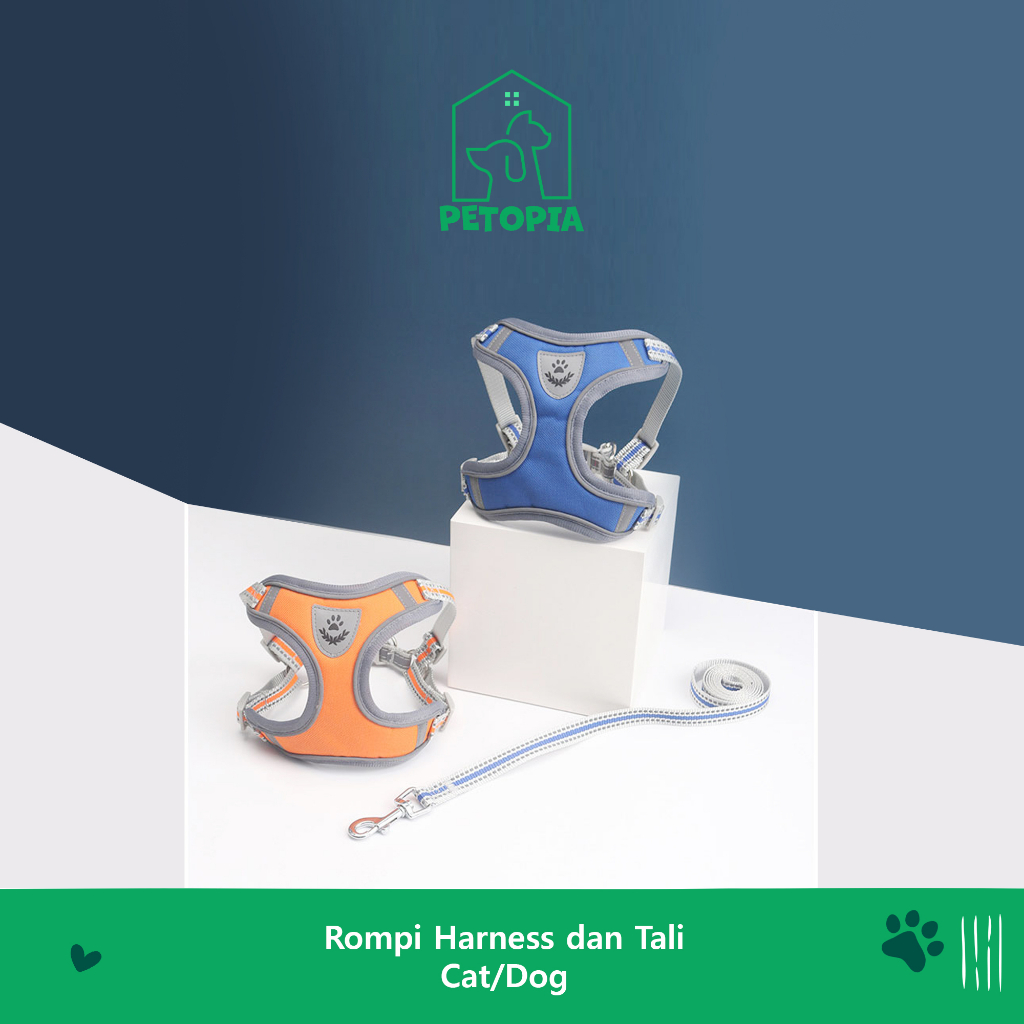Jual Rompi Harness dan Tali - Cat / Dog | Shopee Indonesia
