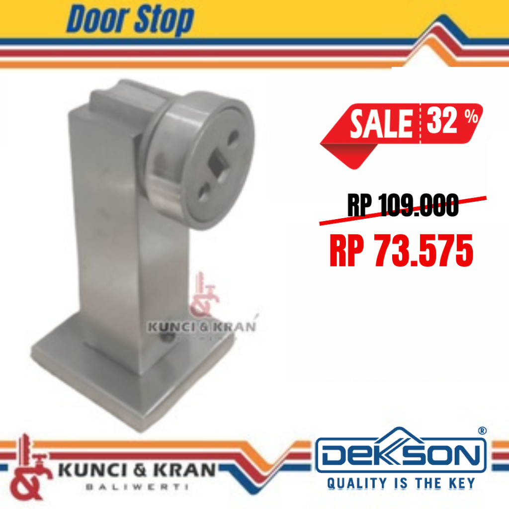 Jual Door Stop Dekkson DS 825 SN Penahan Pintu Magnet Stopper kotak ...