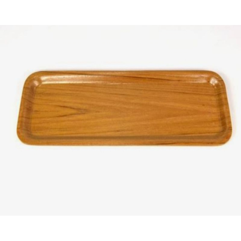 Jual Nampan kayu / Baki kayu segi 56x35 cm | Shopee Indonesia