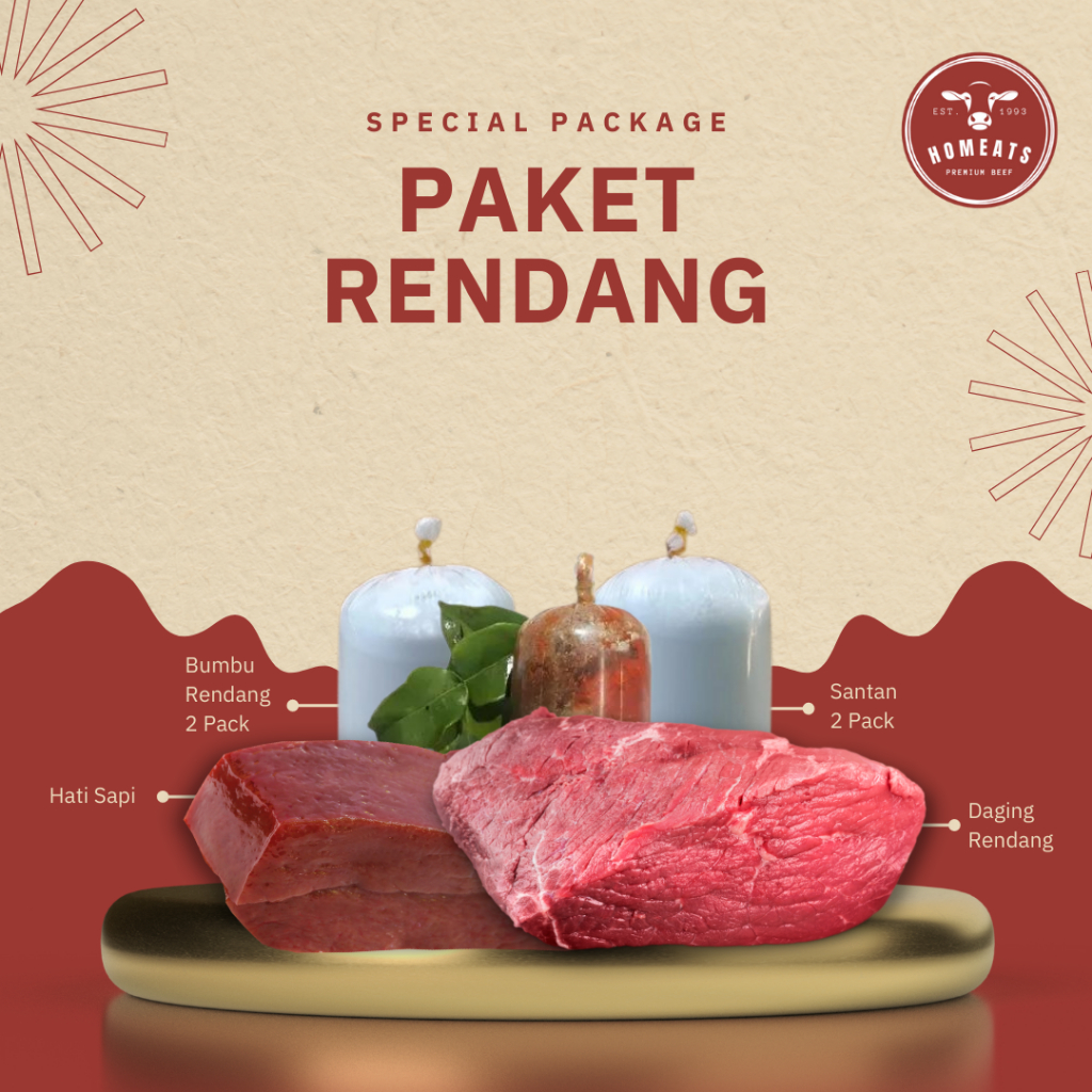 Jual Paket Lengkap - Daging Rendang | Shopee Indonesia