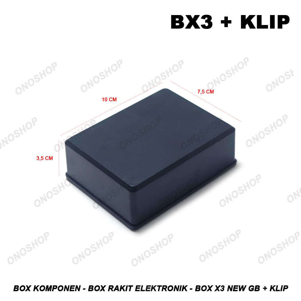 Jual Box Komponen - Box Rakit Elektronik - Box X3 New GB + Klip ...