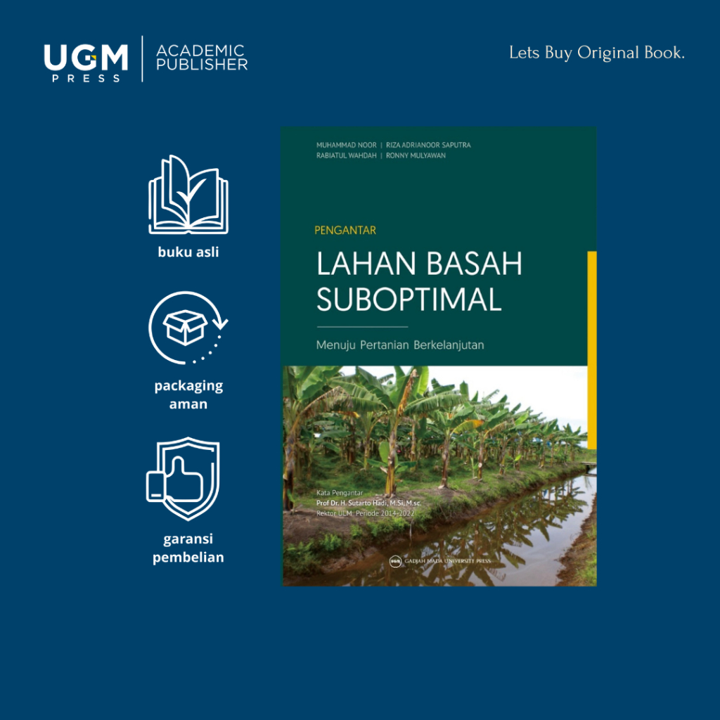 Jual Pengantar Lahan Basah Suboptimal Menuju Pertanian Berkelanjutan | Shopee Indonesia