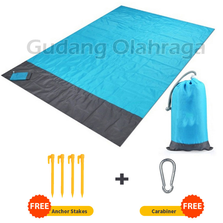 Jual GIANTEX Matras Karpet Tikar Lipat Camping Kemah Tikar Piknik ...