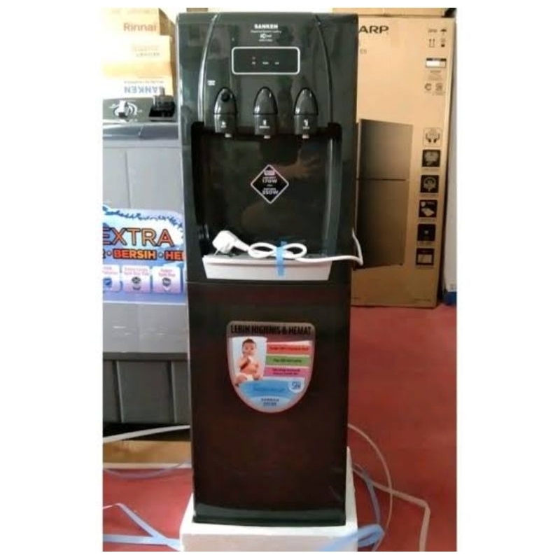 Jual Sanken HWD-C520IC DISPENSER GALON BAWAH HWDC520IC Hitam 3 Keran ...
