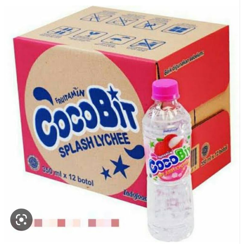 Jual Frutamin Cocobit Splash Lychee 350 ml 1 Dus isi 12 Botol | Shopee ...