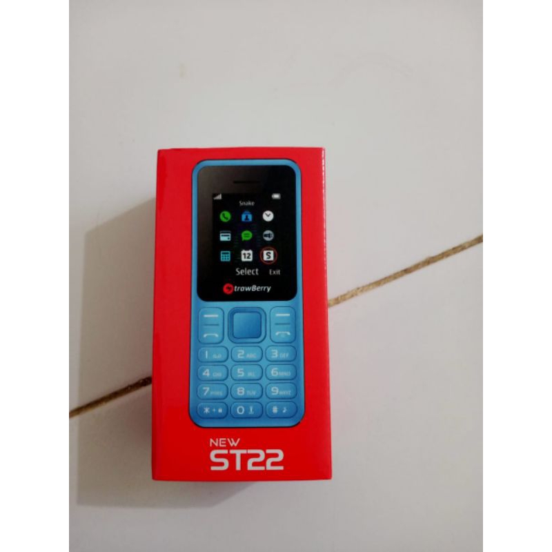 Jual HP Strawberry ST22 Baru dan lengkapn box batray charger bergaransi ...