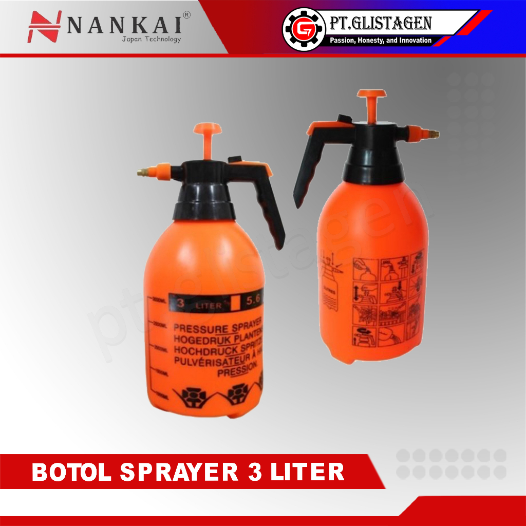 Jual PROMO !! Botol Spray 3 Liter / Pompa Kocok 3 Liter / Pressure ...