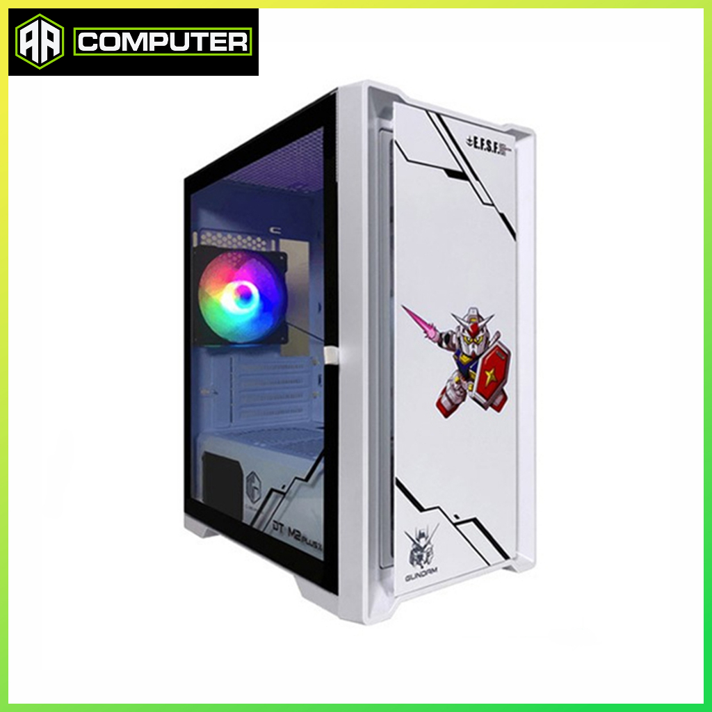 Jual Casing CUBE GAMING GUNDAM - All White Inside - mATX | Shopee Indonesia